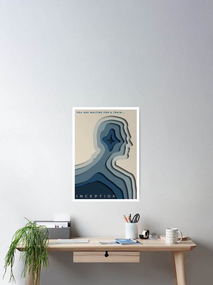 "Inception | Christopher Nolan, Minimalist Movie Poster, Art Print ...