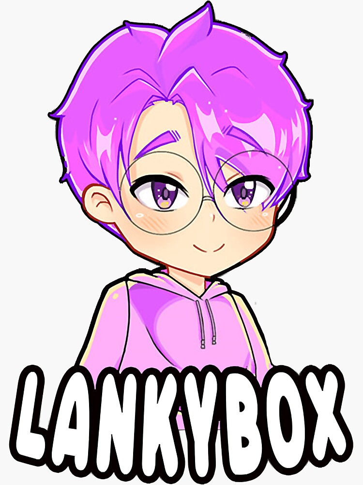 "lanky.box funny cartoon 2023 " Sticker for Sale by BeautifulSoul21 ...