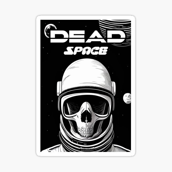 "Skull Dead Space" Sticker for Sale by YummaTsuki | Redbubble