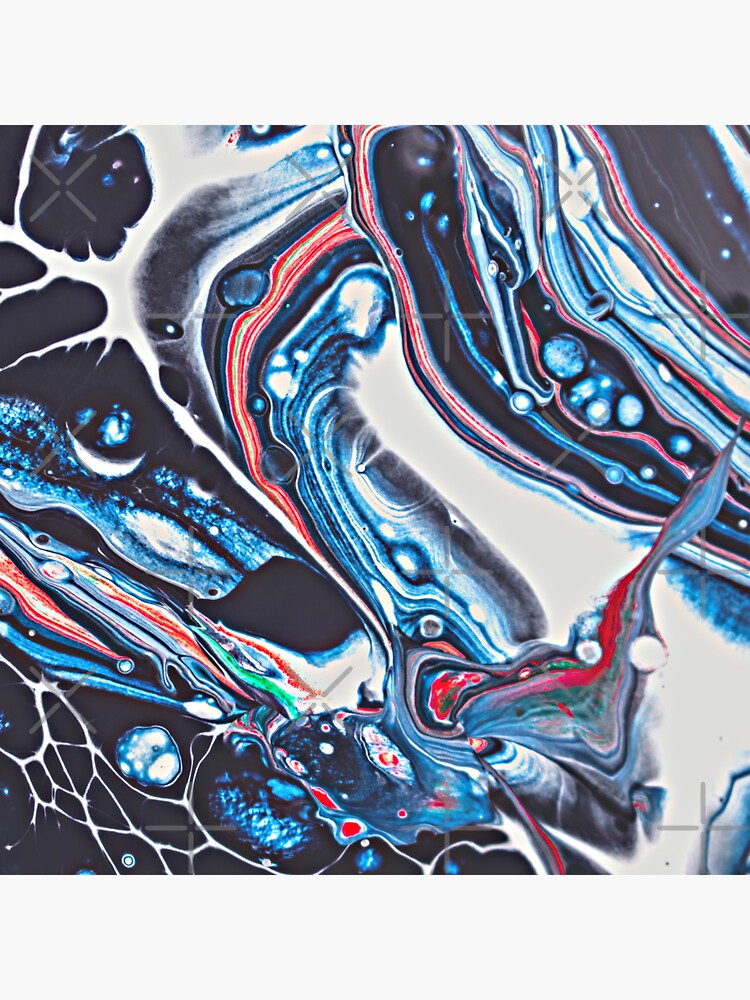 "Winter Acrylic Art | Trippy Liquid Art | Trippy Art | Stoked Up Art ...