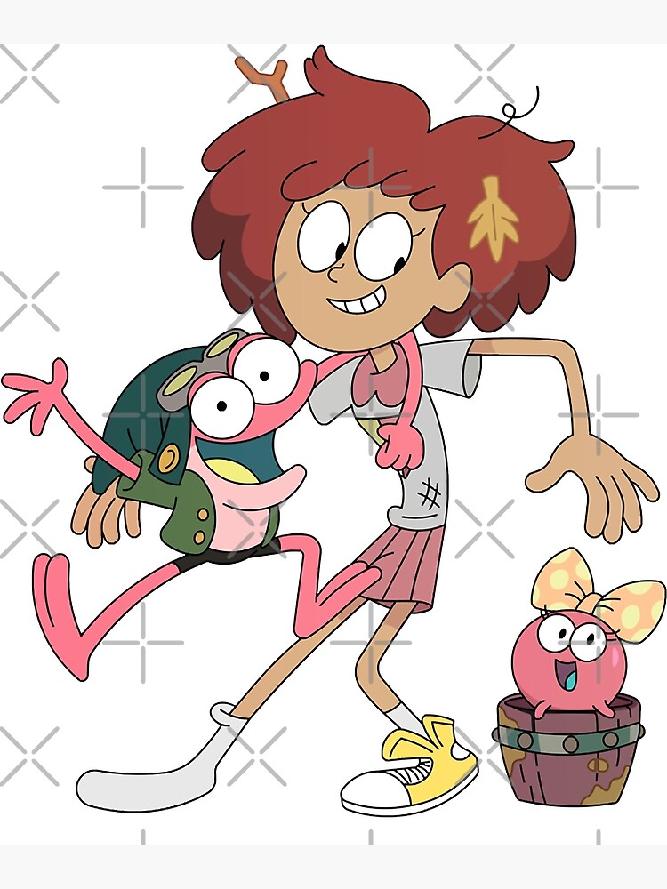 "Mens Funny Frog Anne Polly and Sprig Amphibia" Poster for Sale by ...