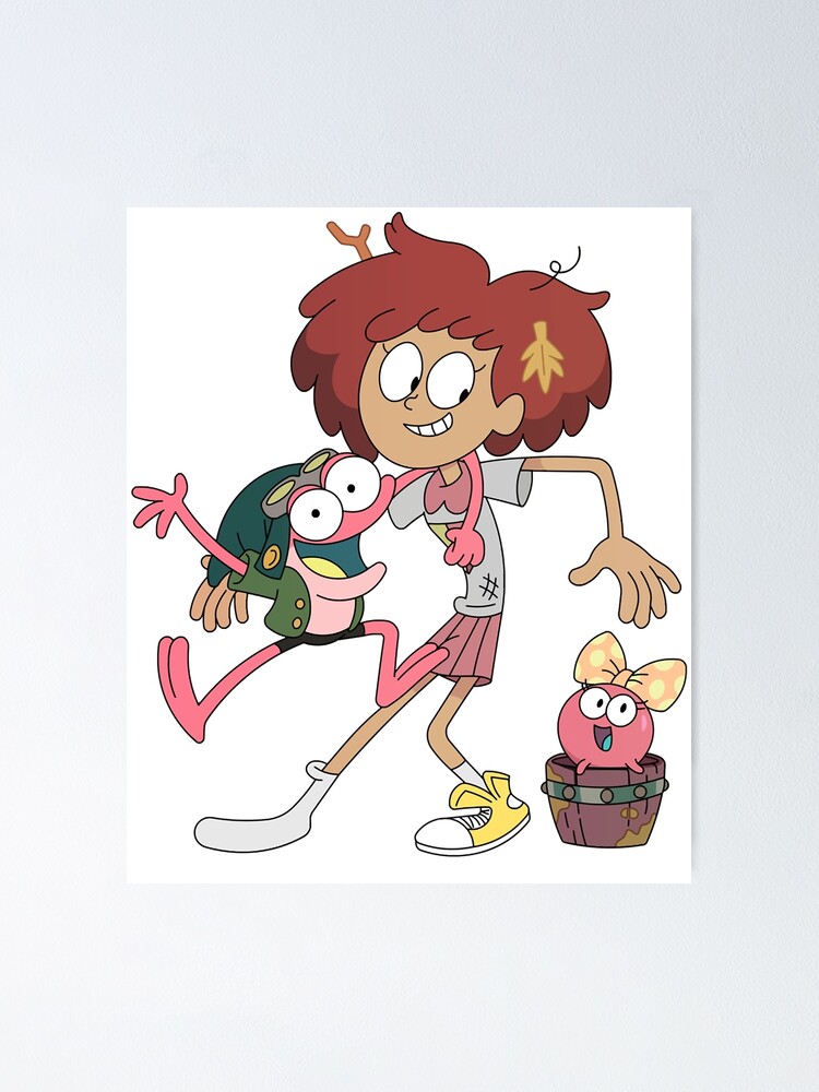 "Mens Funny Frog Anne Polly and Sprig Amphibia" Poster for Sale by ...