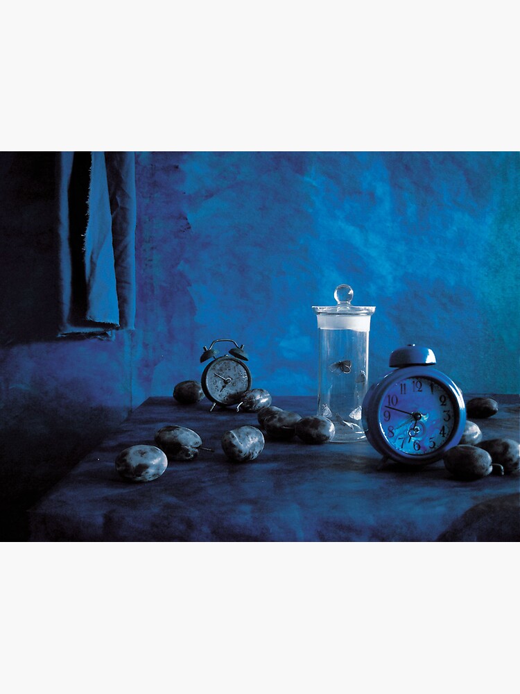 "blue hour blue and gray" Sticker for Sale by Taehyungchi | Redbubble