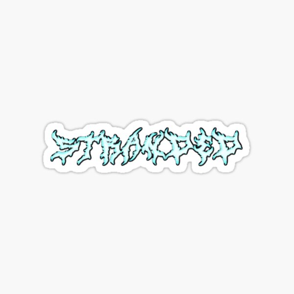 "STRANDED Logo " Sticker for Sale by LilyellaThe | Redbubble