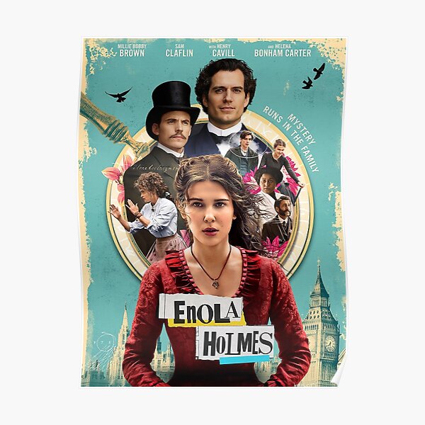 "Enola Holmes 2 Poster 2022" Poster for Sale by LeahHeaton | Redbubble