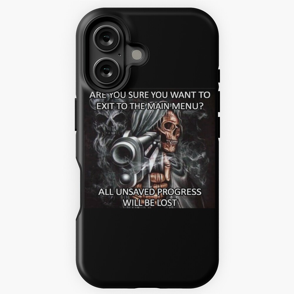 "Are you sure you want to exit to the main menu? All unsaved progress ...