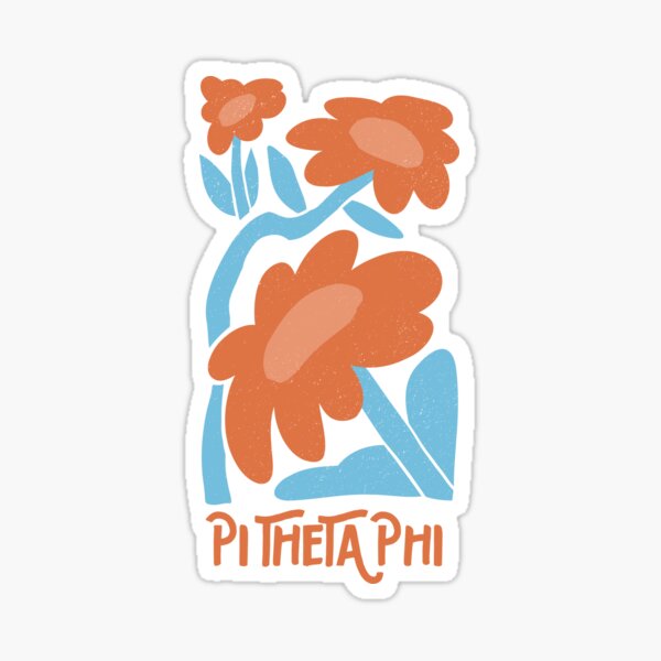 "Harding Pi Theta Phi PTP Sticker" Sticker for Sale by larajharper ...