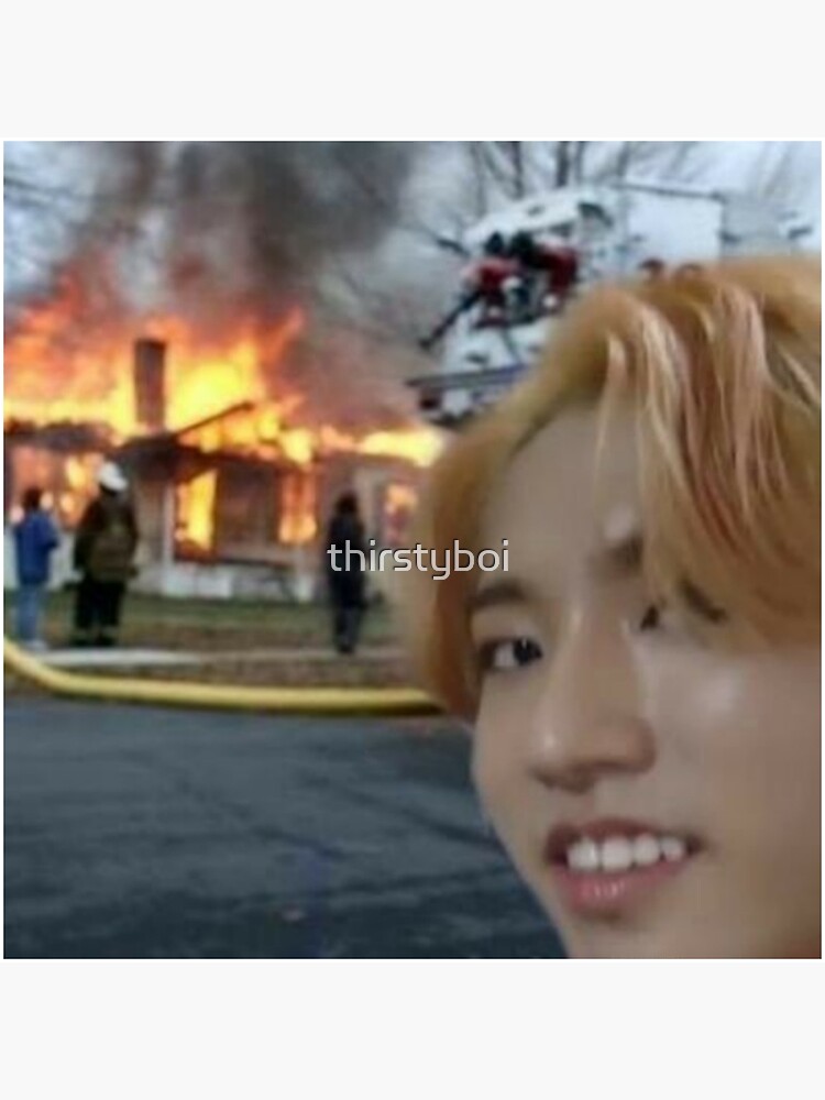 "Han Jisung Meme" Canvas Print for Sale by thirstyboi | Redbubble