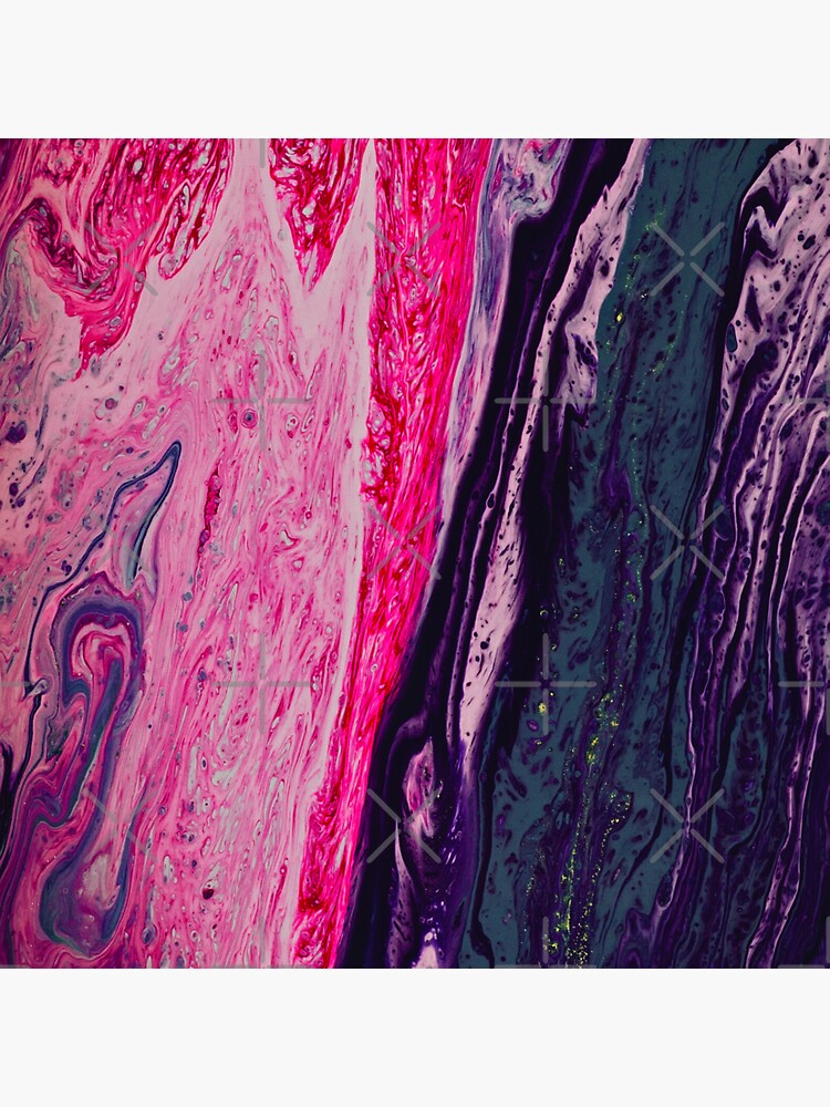 "Keep Calm | Trippy Liquid Art | Trippy Art | Stoked Up Art" Sticker ...