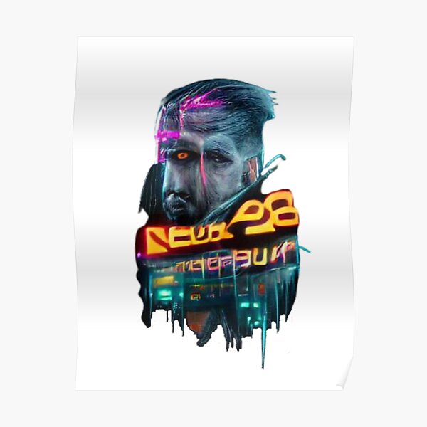 "Cyberpunk mutant" Poster for Sale by Mizore-Design | Redbubble