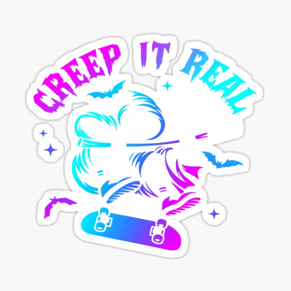 Pegatina «creelo real, truco o trato, víspera de todos los santos ...