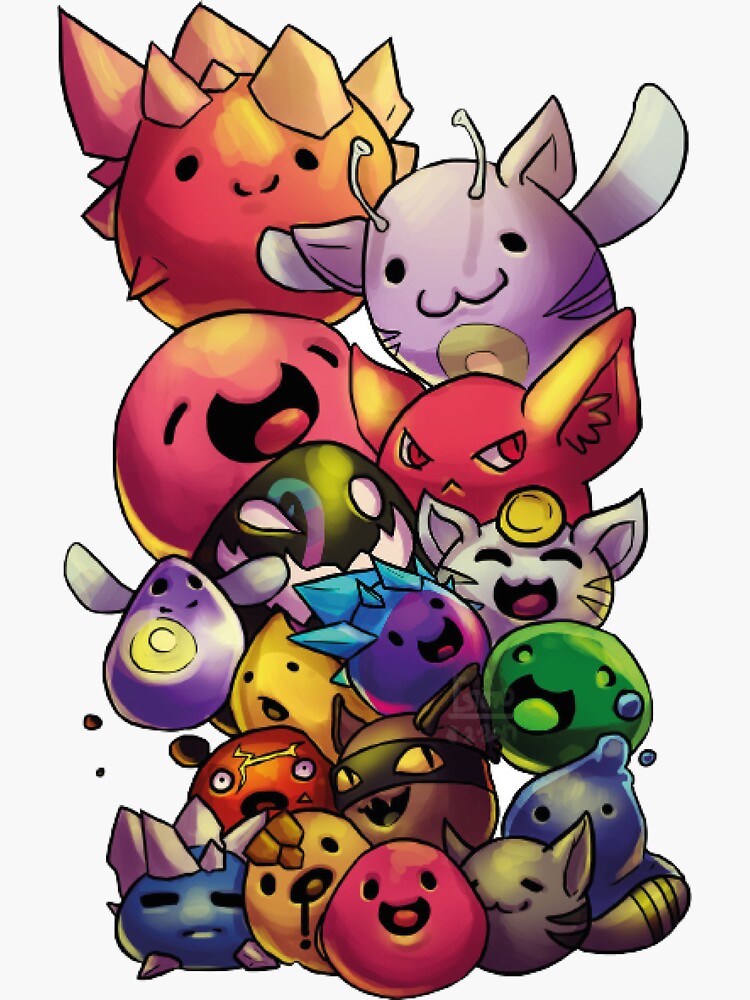 "slime rancher 2" Sticker for Sale by claoudia-shop | Redbubble