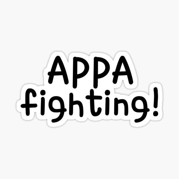 "Appa fighting, Go for it dad in Korean, Encouragement, Korean word ...