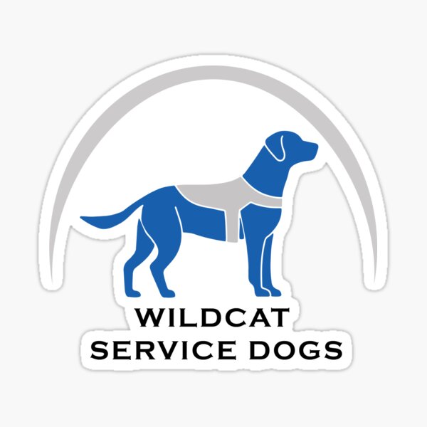 "WSD 2022 Club Logo" Sticker for Sale by WildCServiceDog | Redbubble