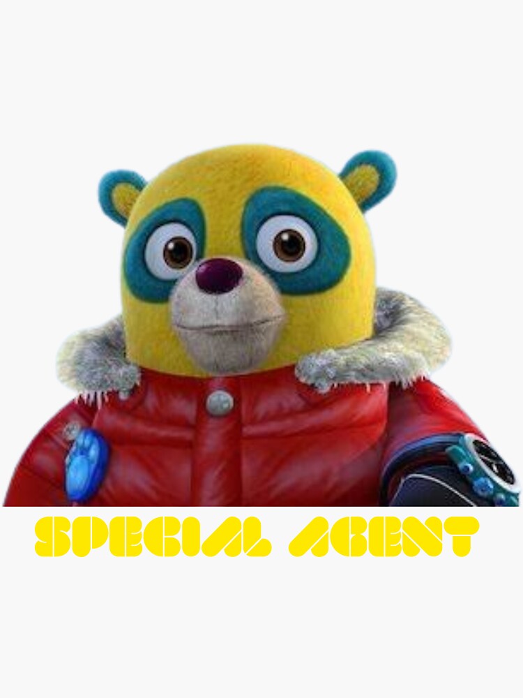 "Special Agent Oso " Sticker for Sale by Elite-artClub | Redbubble