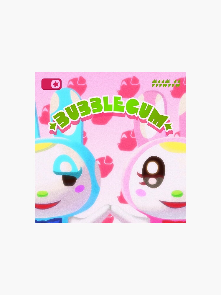 "KK Bubblegum" Sticker for Sale by KKAlbumStickers | Redbubble