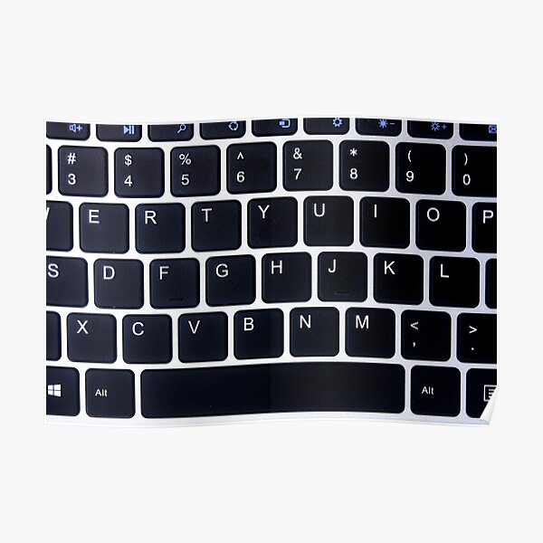 "Computer Keyboard" Poster for Sale by junpinzon | Redbubble
