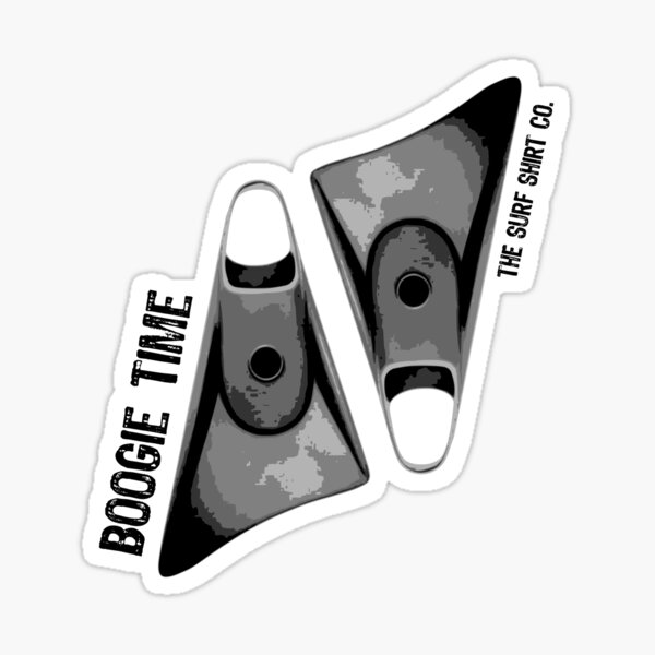 "Boogie Time!" Sticker for Sale by thesurfcompany | Redbubble