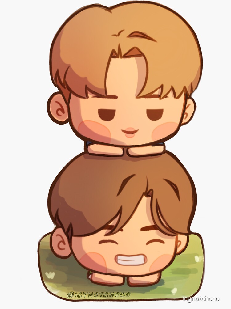 "BTS in the seom" Sticker for Sale by icyhotchoco | Redbubble