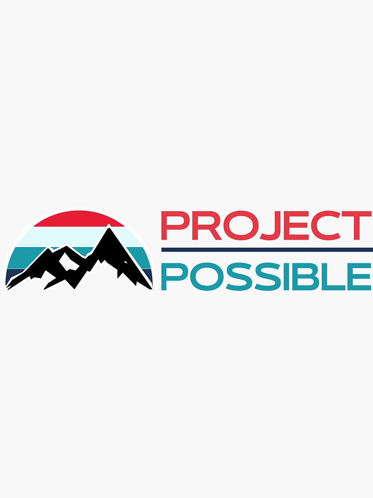 "Project Possible (nanga parbat)" Sticker for Sale by designs-alpha ...