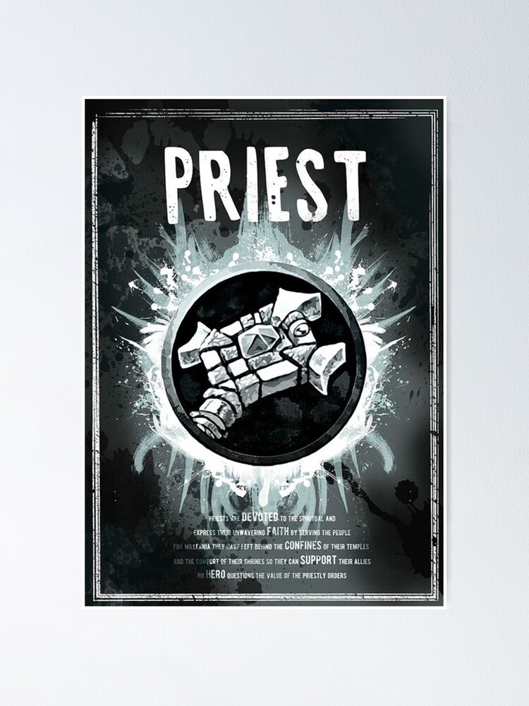 "Priest" Poster by Shiiraoka | Redbubble