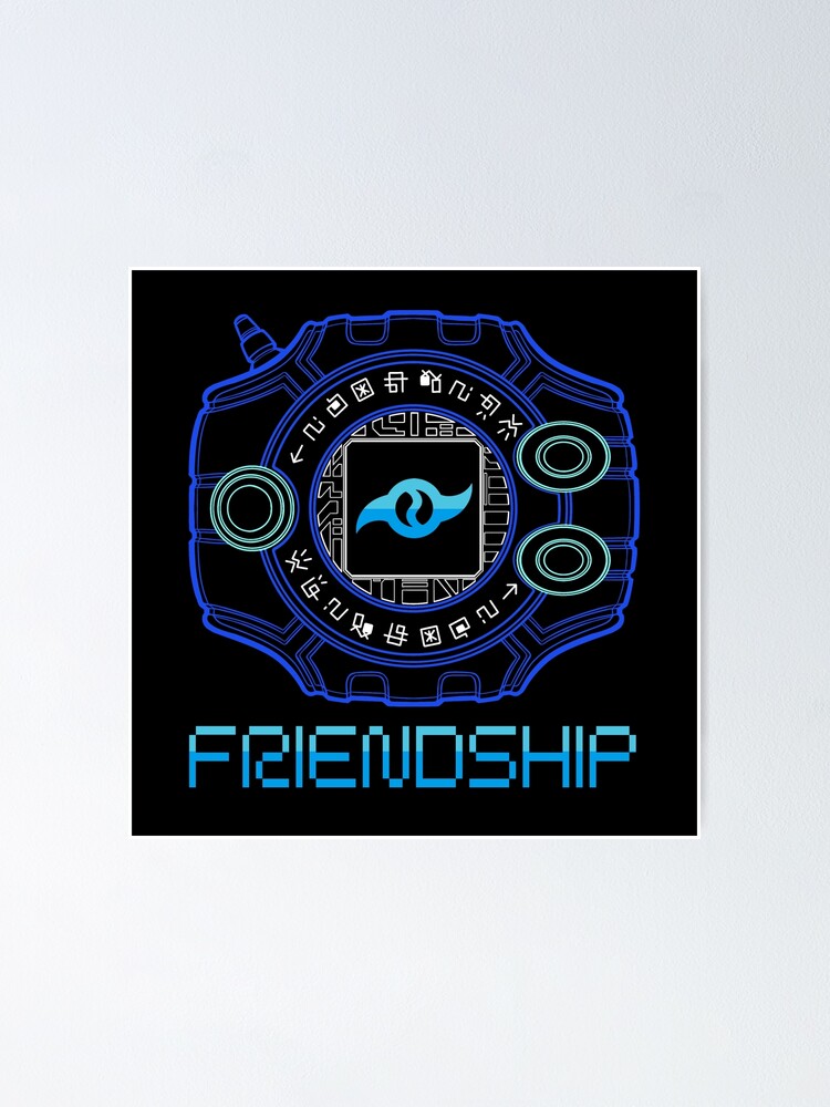 "digimon friendship" Poster by KyodanJr | Redbubble