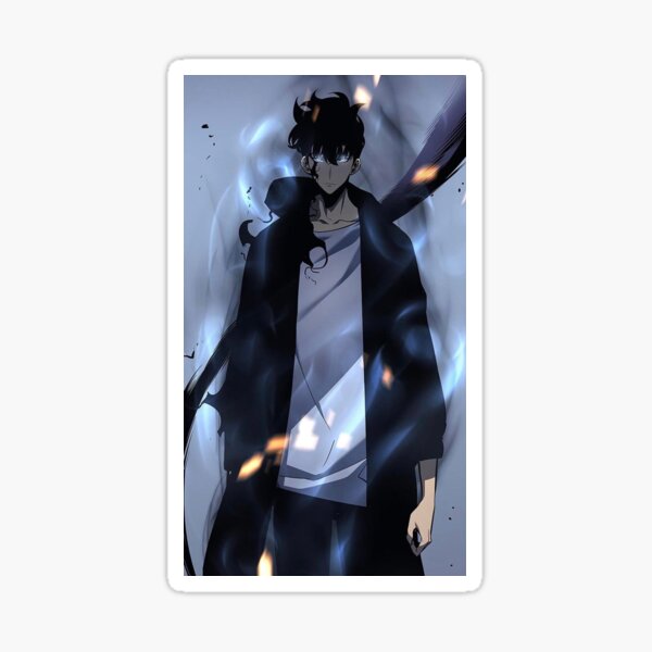 "solo leveling" Sticker for Sale by SettDaboss | Redbubble