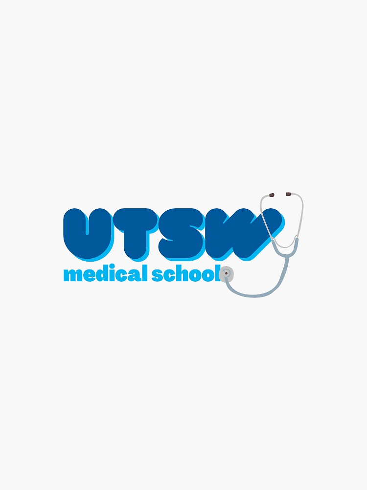 "utsw medical school sticker" Sticker for Sale by jwaldo | Redbubble