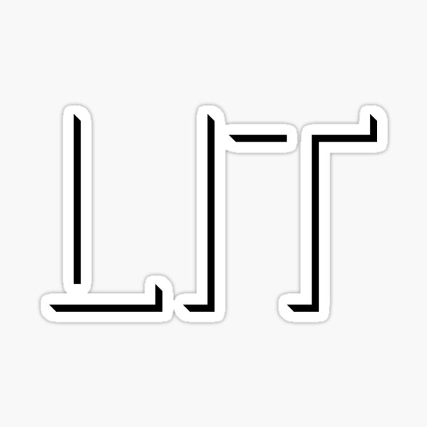 "LIT" Sticker for Sale by susyj | Redbubble