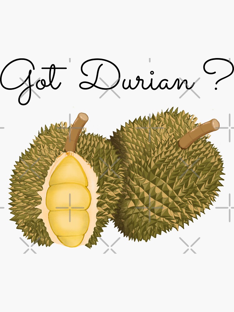 "Durian, Durian Funny Quotes" Sticker for Sale by AustraliaPride ...