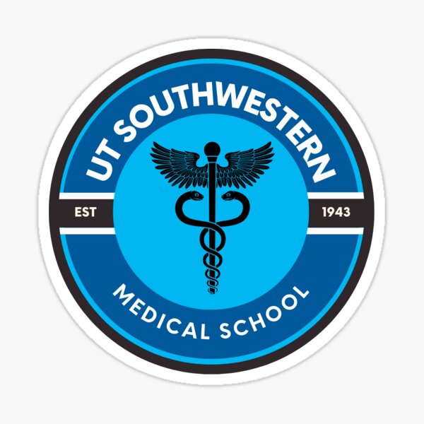 "UT Southwestern Med circular sticker/design" Sticker for Sale by ...