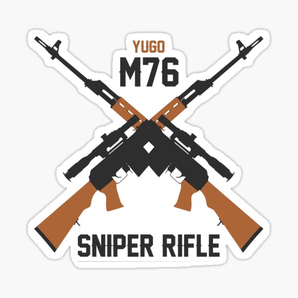 "Serbian Yugo Sniper Rifle M76" Sticker for Sale by ArmyHelmet | Redbubble