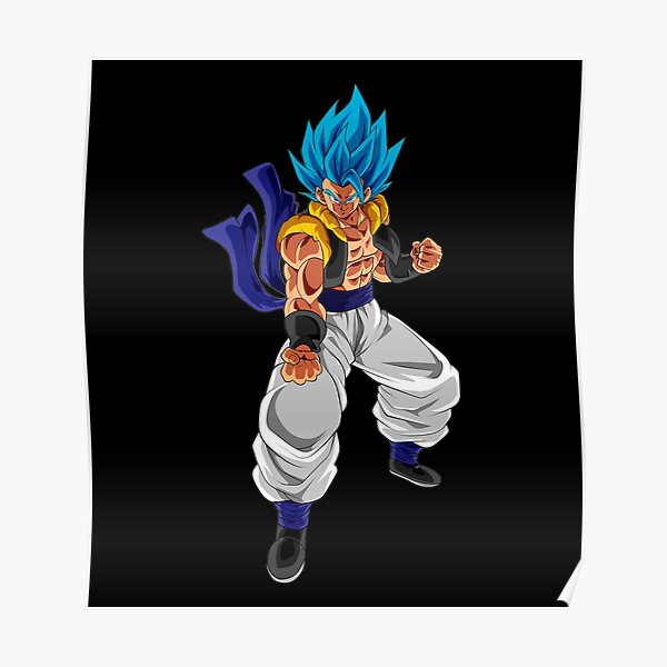 "Gogeta" Poster for Sale by SatourHM | Redbubble