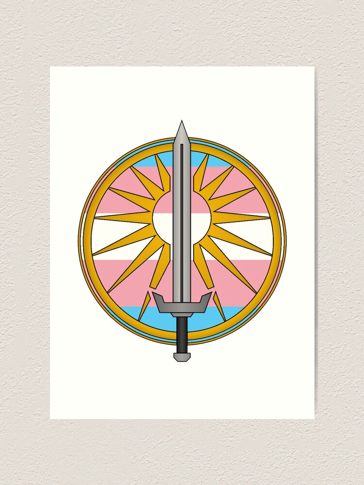 "Battletech Mechwarrior House Davion Trans Pride Emblem LGBTQIA+ " Art ...