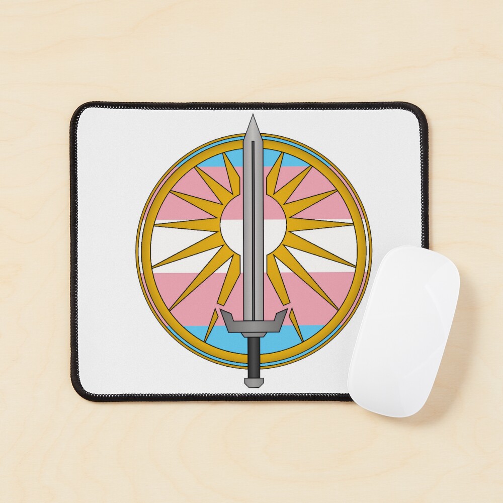 "Battletech Mechwarrior House Davion Trans Pride Emblem LGBTQIA+ ...