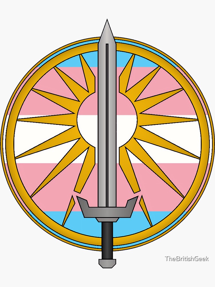 "Battletech Mechwarrior House Davion Trans Pride Emblem LGBTQIA+ ...