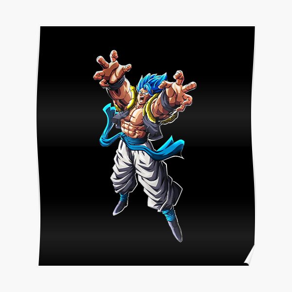 "Gogeta" Poster for Sale by SatourHM | Redbubble