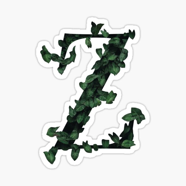 " Letter Z" Sticker for Sale by Kalliannaa | Redbubble