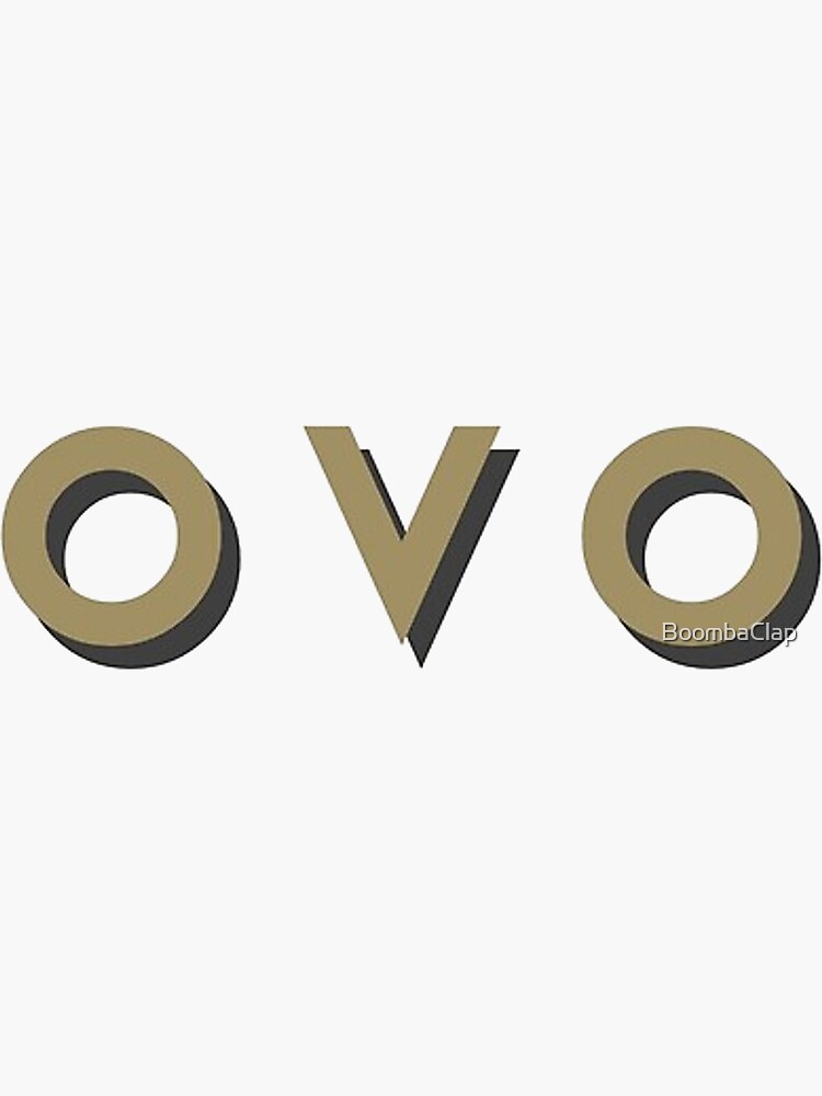 "Drake - OVO Logo" Sticker for Sale by BoombaClap | Redbubble