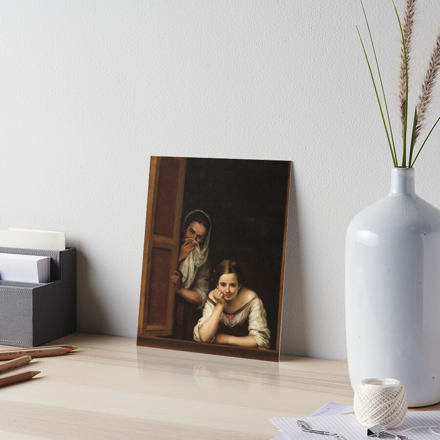 "Two Women at a Window | Bartolome Esteban Murillo | 1660 Renaissance ...