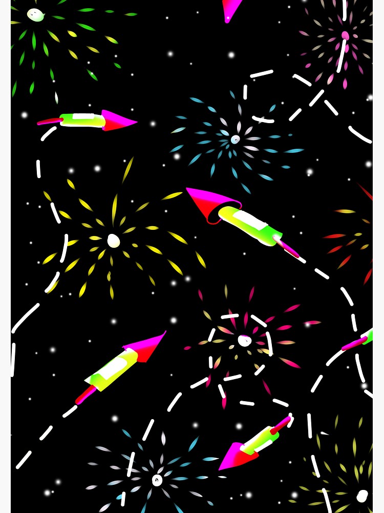 "fireworks" Sticker for Sale by goretearte | Redbubble