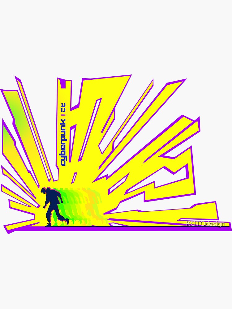 "Cyberpunk EdgeRunner style - Design inspired by the Edgerunner cutted ...