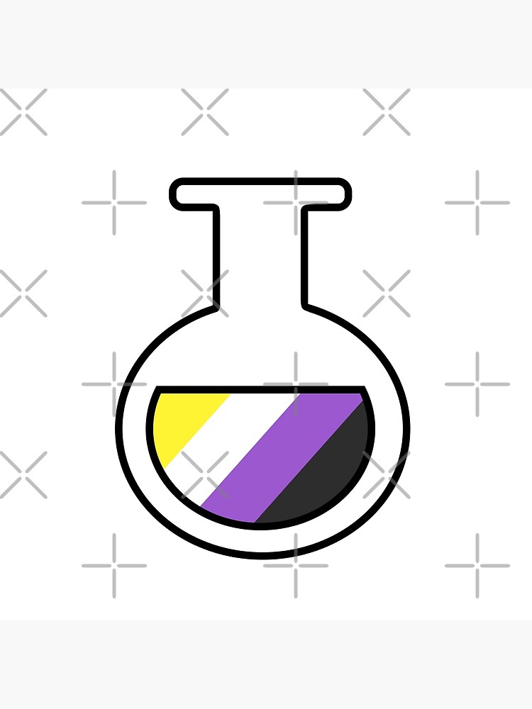 "Non binary pride potion" Poster for Sale by lunyssa | Redbubble
