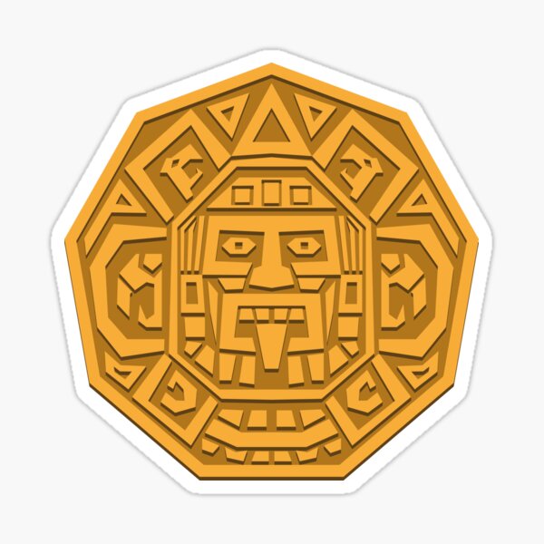 "Maya Symbol Sticker" Sticker for Sale by zakstore12 | Redbubble