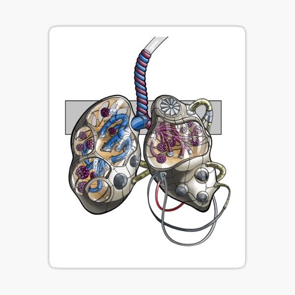 "Iron Lungs" Sticker for Sale by HIEPPHANG | Redbubble