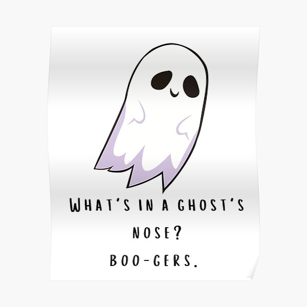 "Sick ghost " Poster for Sale by AnadeeaLupu | Redbubble