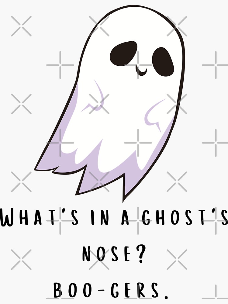 "Sick ghost " Sticker for Sale by AnadeeaLupu | Redbubble
