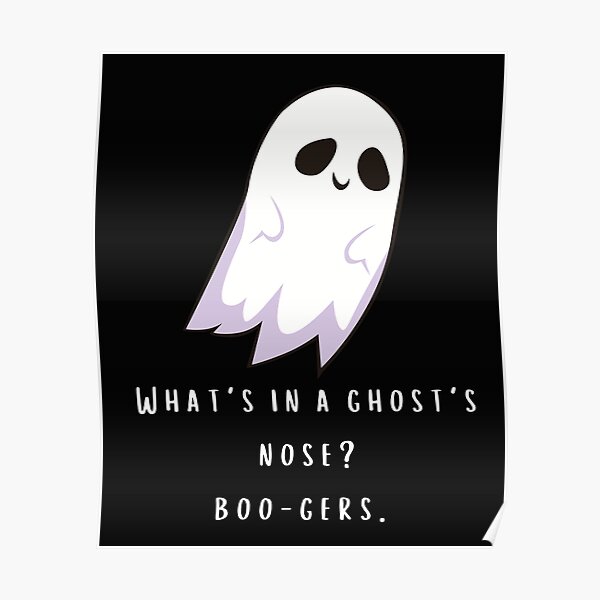" Sad boogers ghost " Poster for Sale by AnadeeaLupu | Redbubble