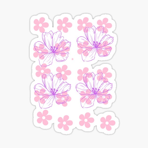 "vintage flowers motivation scriptures" Sticker for Sale by zeddy-store ...