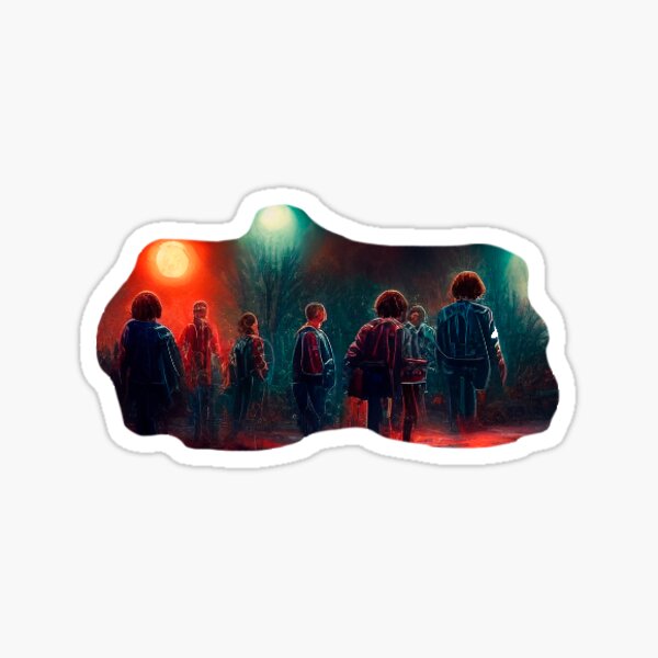 "Stranger Realistic" Sticker for Sale by dantebt | Redbubble